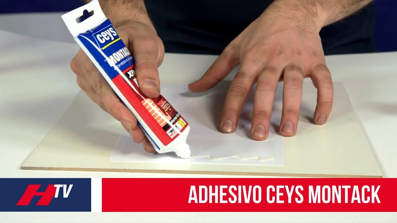 Fija y Pega cualquier material con el Adhesivo de Montaje Ceys Montack